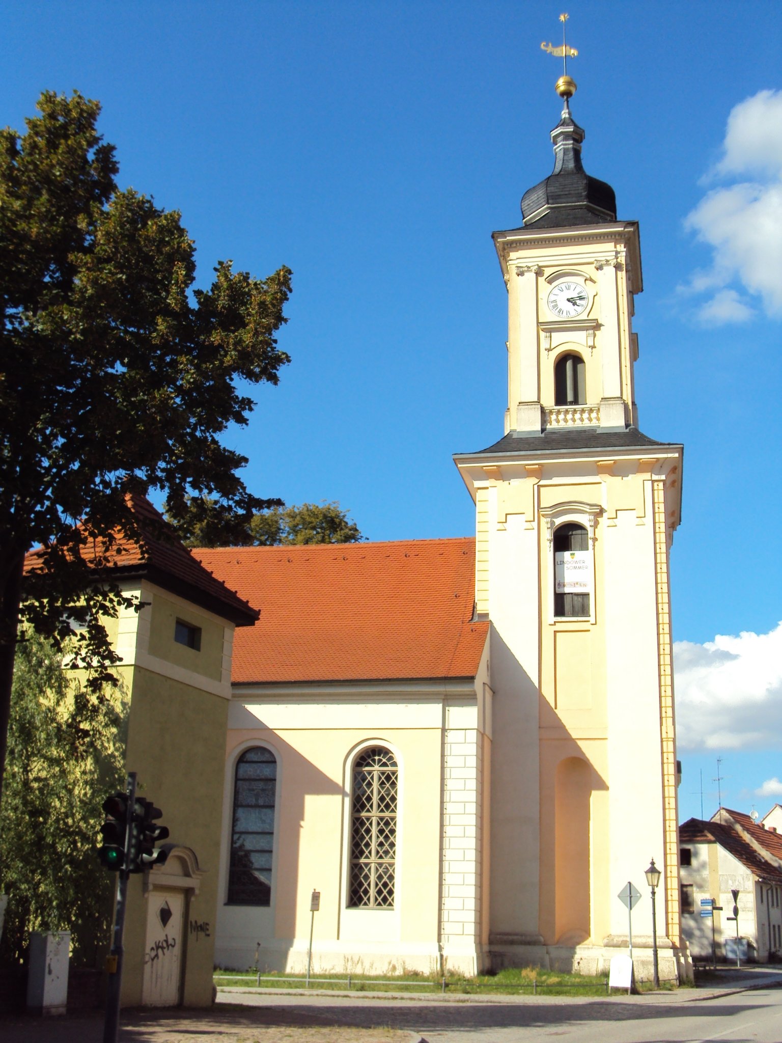 Evangelische Stadtkirche - Lindow (Mark) - Stadt der drei Seen